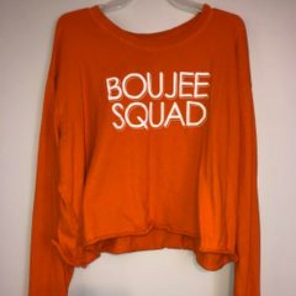 City Streets | Tops | Boujee Squad Long Sleep Crop Top City Streets ...